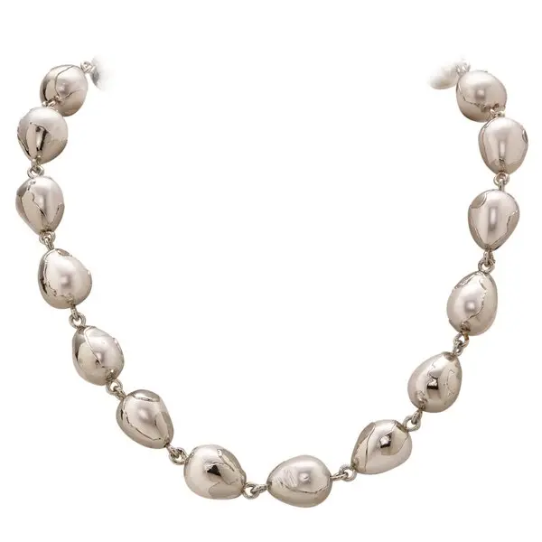 DHWANI BANSAL Luna Necklace With Baroque Pearls