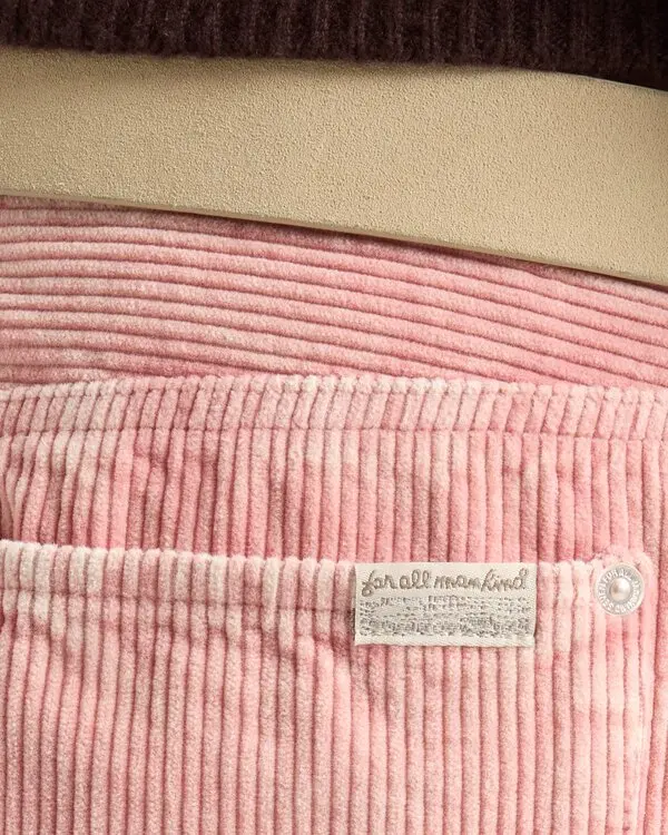 7 For All Mankind Cherry Corduroy Skirt