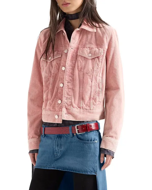 7 For All Mankind Adi Corduroy Trucker Jacket
