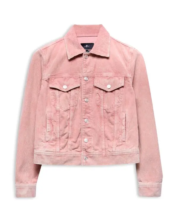 7 For All Mankind Adi Corduroy Trucker Jacket