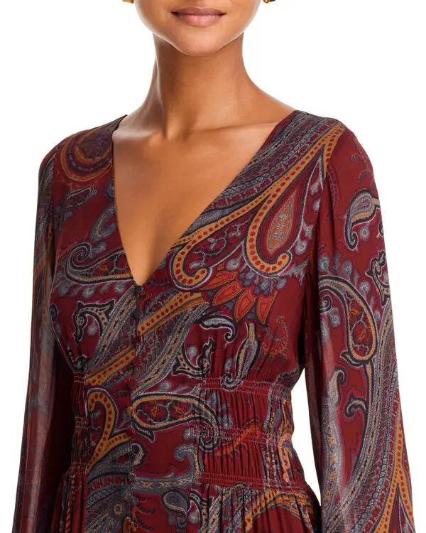Paige Juna Georgette Maxi Dress