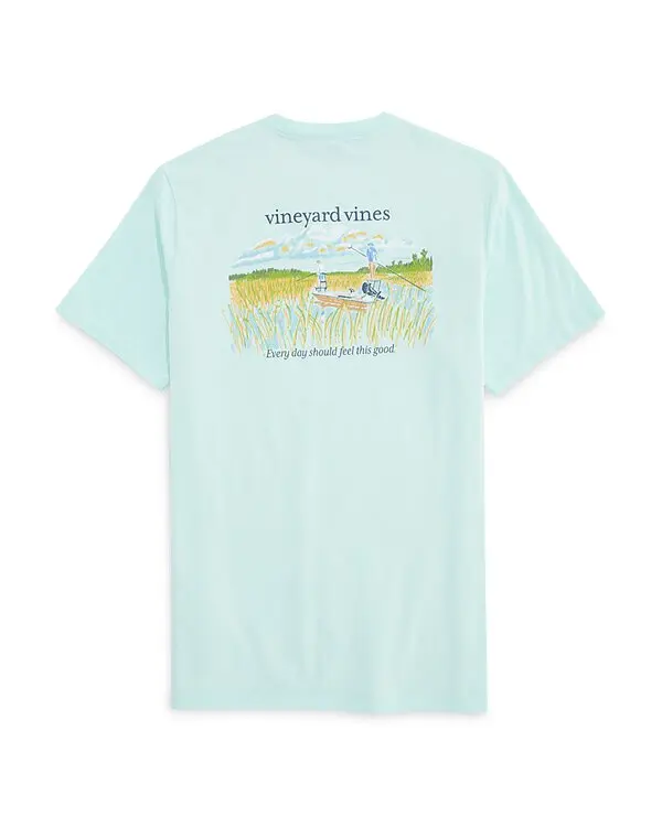 Vineyard Vines Everyday Marsh Sketch Cotton Pocket T-shirt
