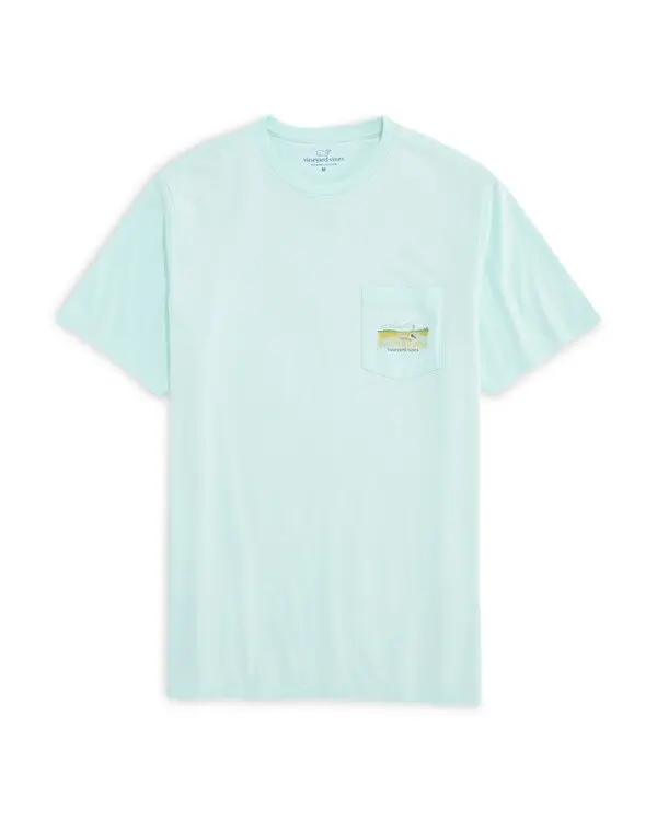 Vineyard Vines Everyday Marsh Sketch Cotton Pocket T-shirt