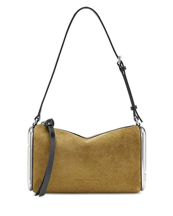 Marc Jacobs Scene Small Suede Shoulder Bag - Hazelnut