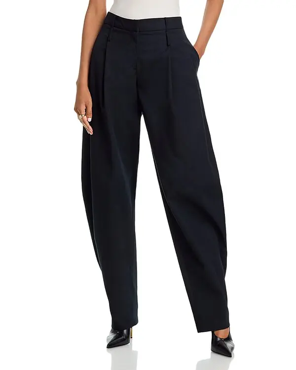 Brandon Maxwell Dean Cotton Balloon Pants