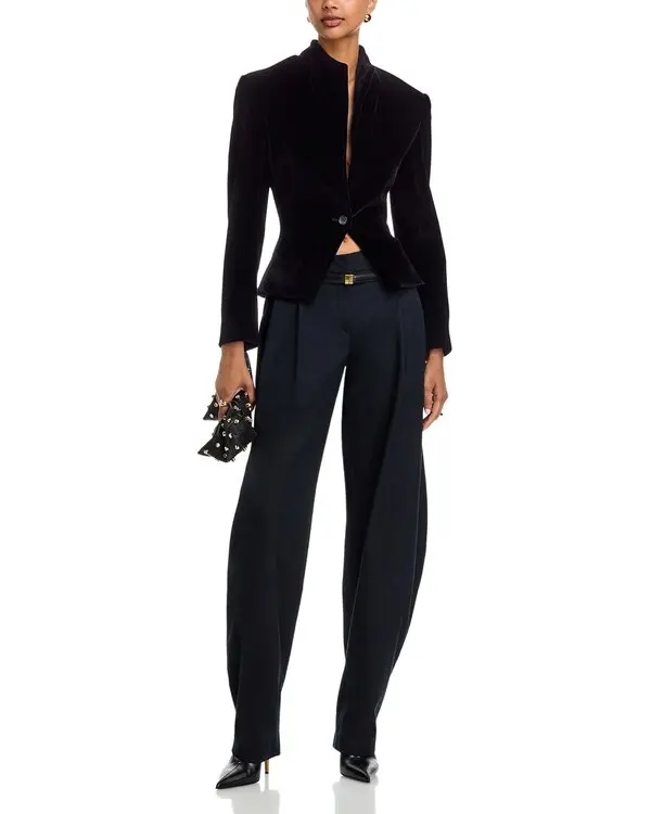 Brandon Maxwell Dean Cotton Balloon Pants