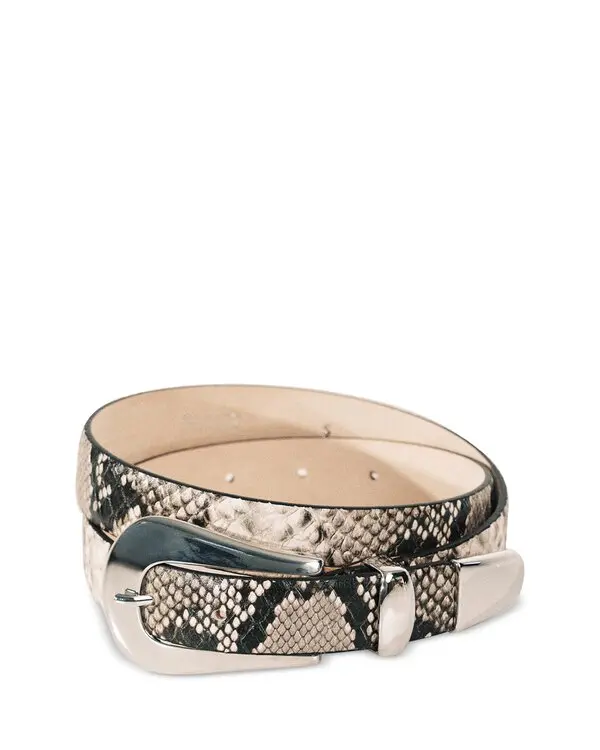 DEHANCHE Colette Embossed Leather Belt