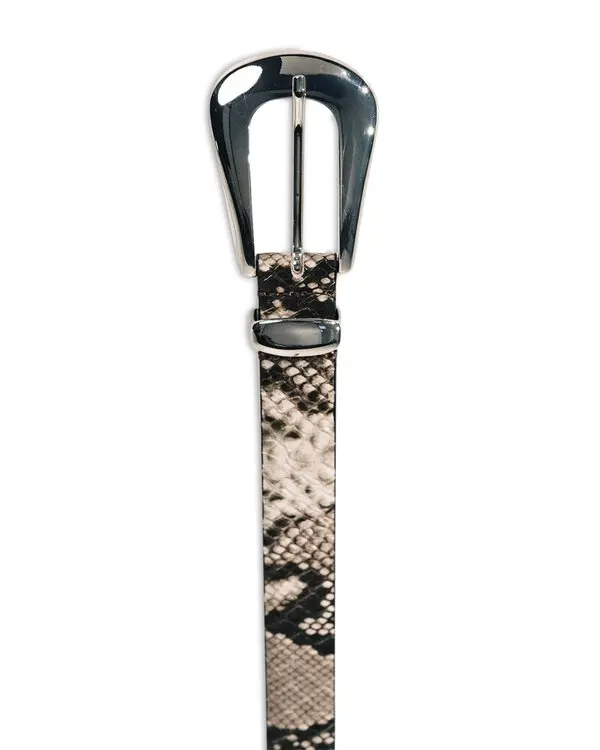 DEHANCHE Colette Embossed Leather Belt