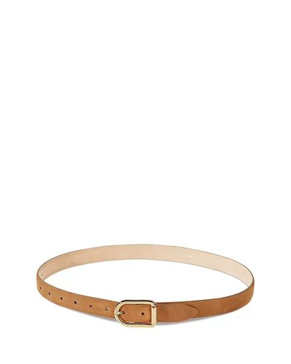 DEHANCHE Mija Suede Belt - Caramel