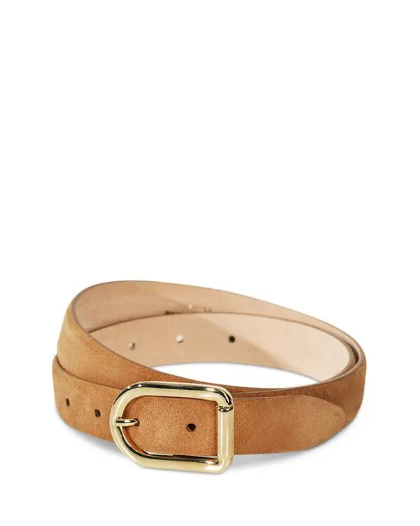 DEHANCHE Mija Suede Belt - Caramel