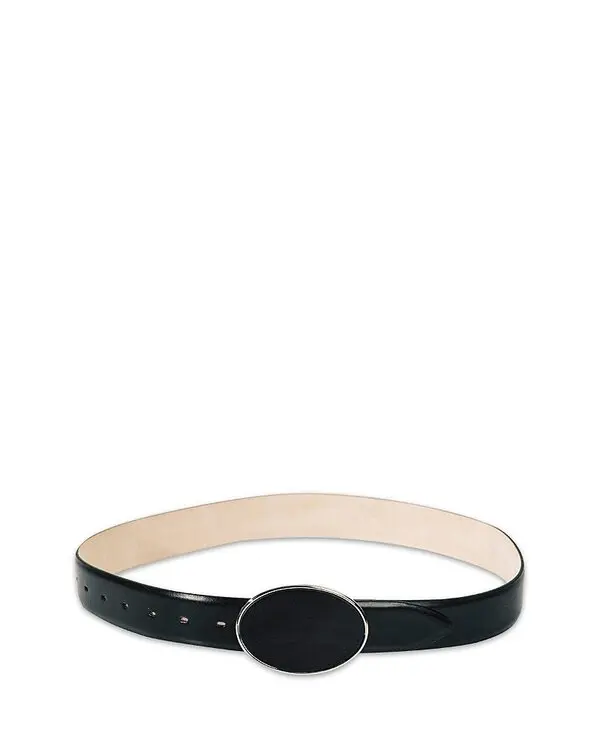 DEHANCHE Flint Leather Belt - Black