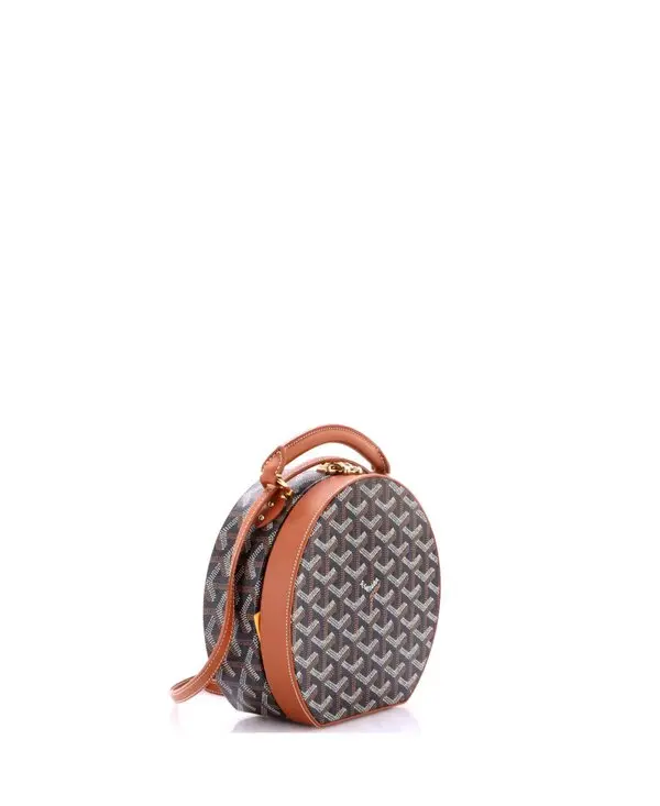 Goyard Alto Hatbox Bag Coated Canvas
