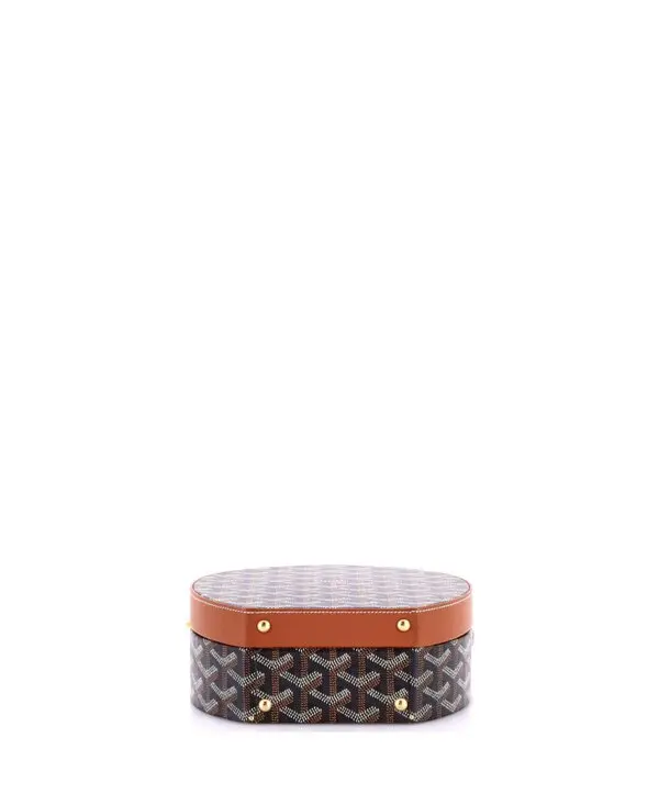 Goyard Alto Hatbox Bag Coated Canvas