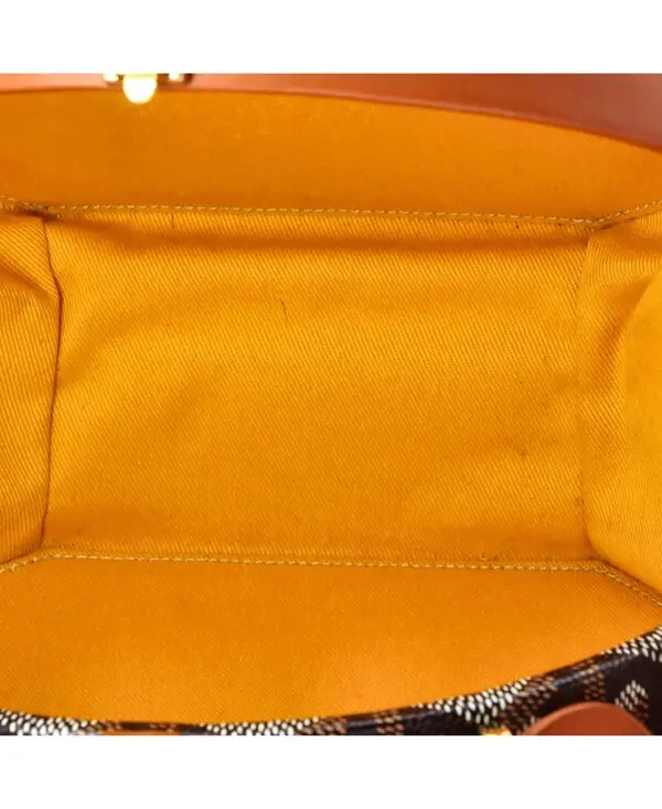 Goyard Alto Hatbox Bag Coated Canvas