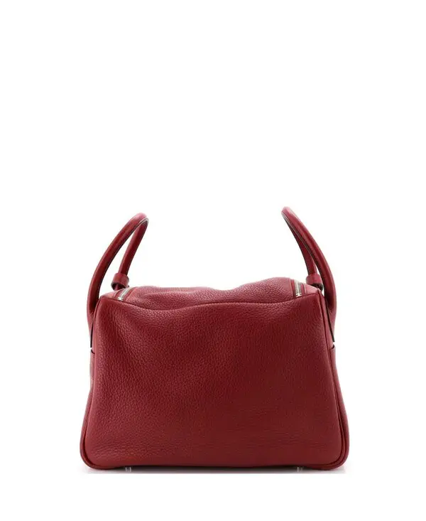 Hermès 30 Lindy Bag Clemence - Burgundy