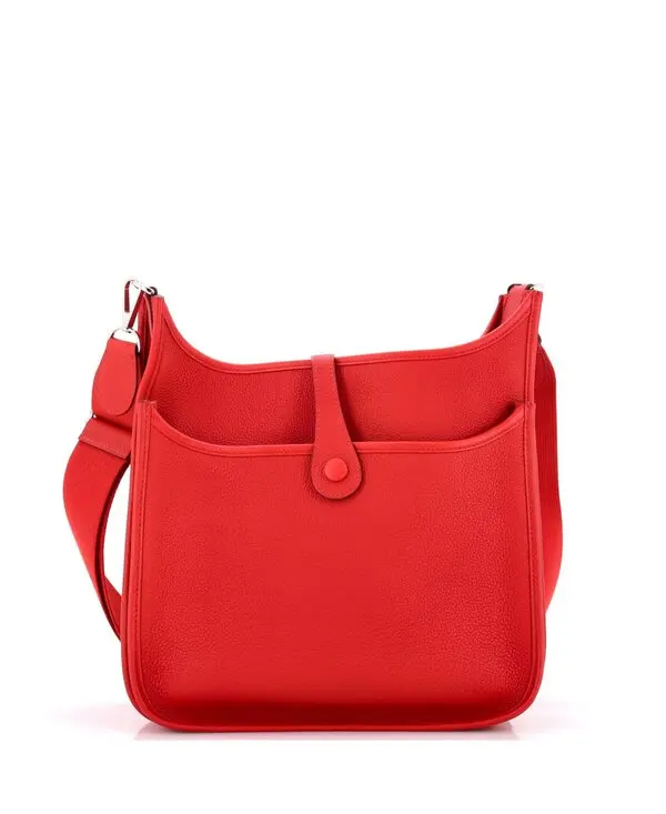 Hermès Pm Evelyne Bag Gen Iii Maurice - Red