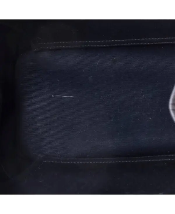 Hermès 32 Cabag Handbag Toile And Leather - Black