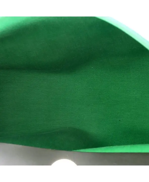 Hermès 31 Herbag Zip Leather And Toile - Green