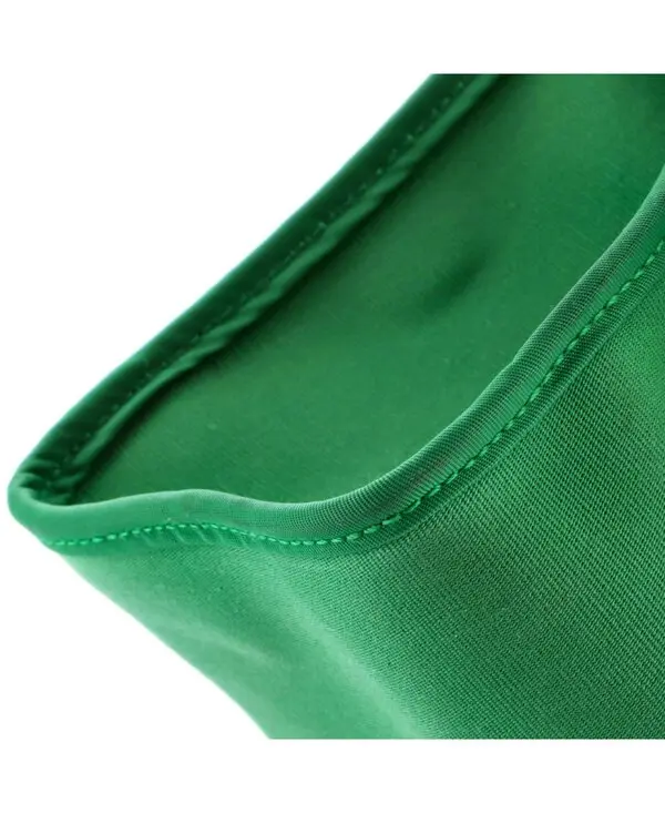 Hermès 31 Herbag Zip Leather And Toile - Green