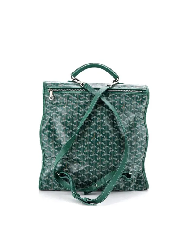 Goyard Saint Leger Briefcase Backpack Coated Canvas