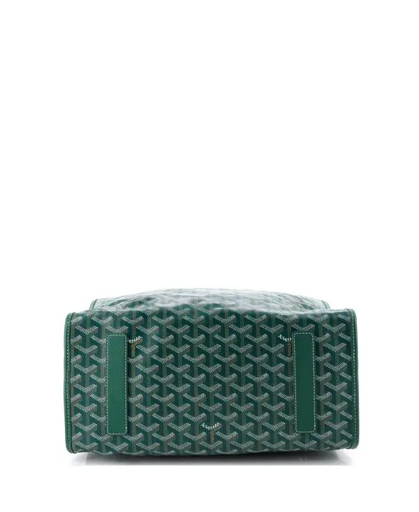 Goyard Saint Leger Briefcase Backpack Coated Canvas