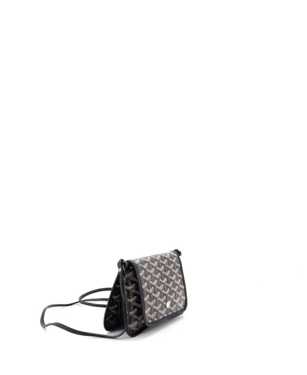 Goyard Plumet Clutch Wallet Coated Canvas - Black