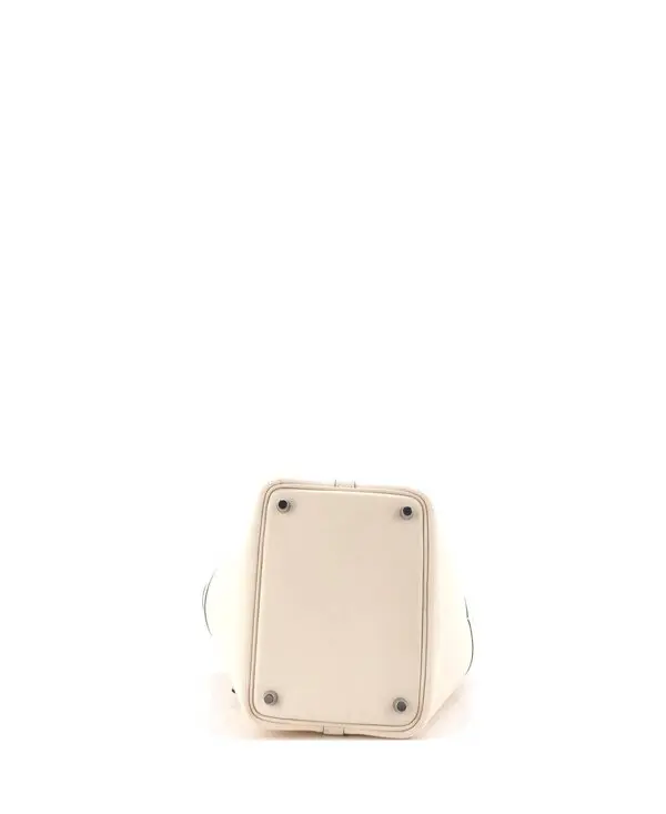 Hermès Pm Cargo Picotin Lock Bag Canvas And Swift