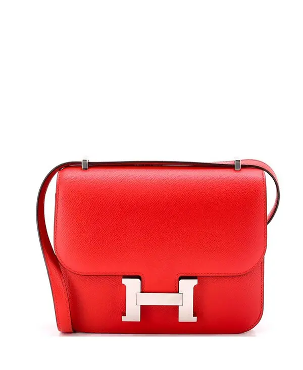 Hermès 18 Constance Bag Epsom - Red
