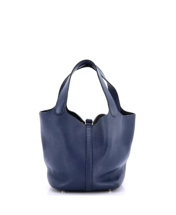 Hermès Mm Picotin Lock Bag Clemence