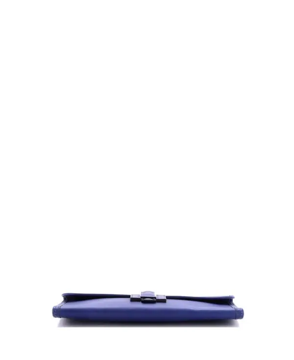 Hermès 29 Jige Elan Clutch Swift - Blue