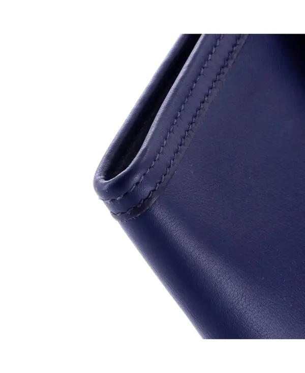 Hermès 29 Jige Elan Clutch Swift - Blue