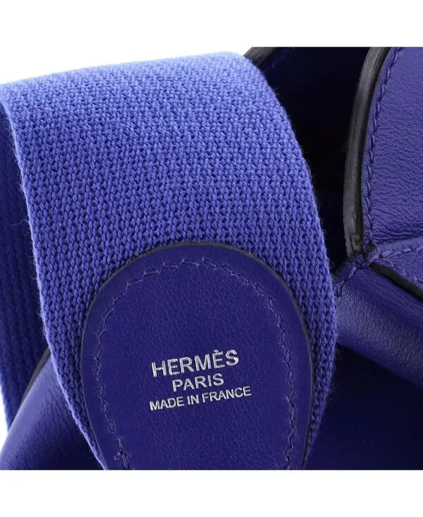Hermès 26 Toolbox Bag Swift - Blue