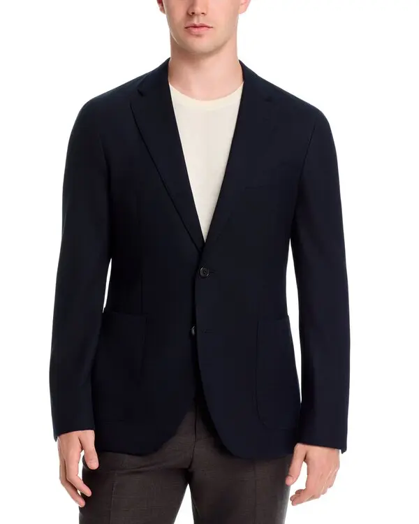 SLOWEAR Regular Fit Wool Blend Single Breasted Jacket