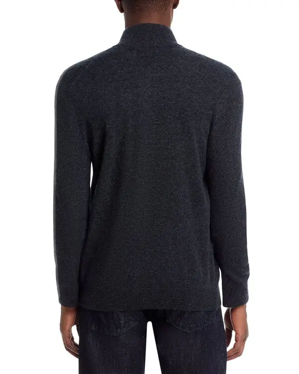 Bloomingdale'S Cashmere Full Zip Sweater Exclusive - Coal