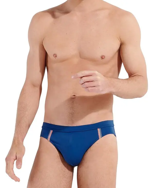 HOM Nautical Cup Swim Mini Briefs - Navy