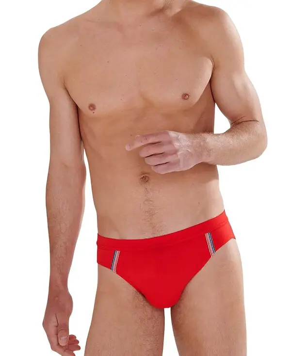 HOM Nautical Cup Swim Mini Briefs - Red