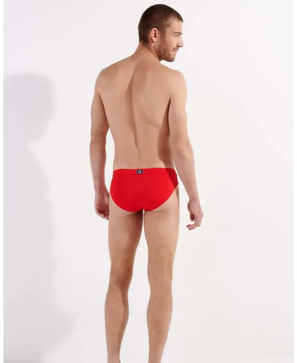 HOM Nautical Cup Swim Mini Briefs - Red