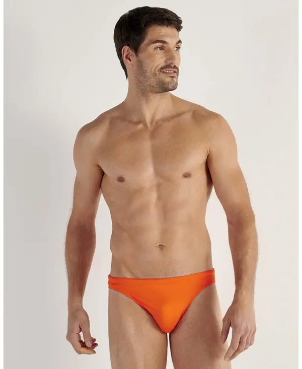 HOM Sea Life Swim Micro Briefs - Orange