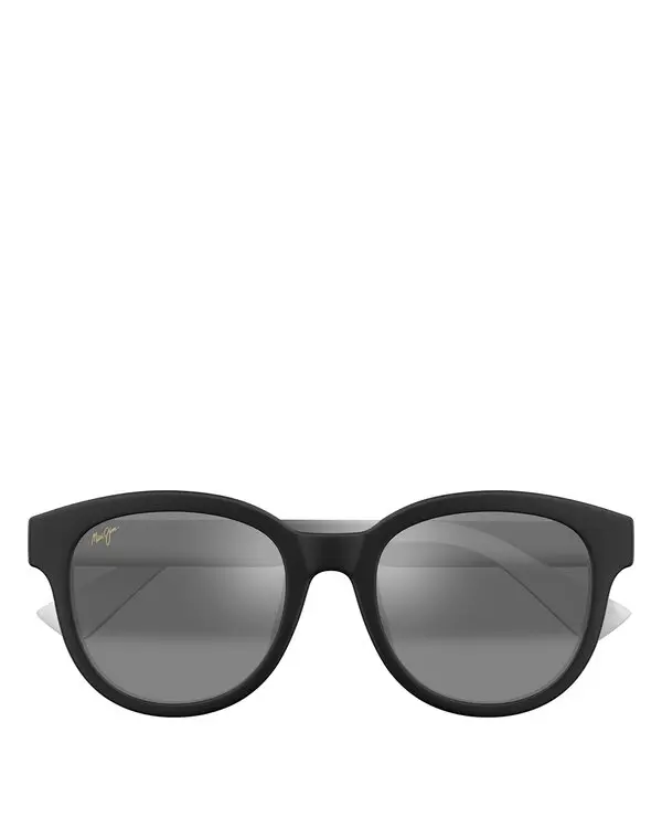 Maui Jim Ihupani Round Frame Sunglasses
