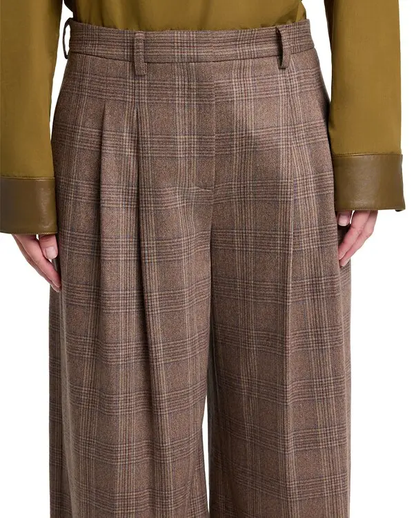 TWP Avery Wool-blend Wide Leg Pants