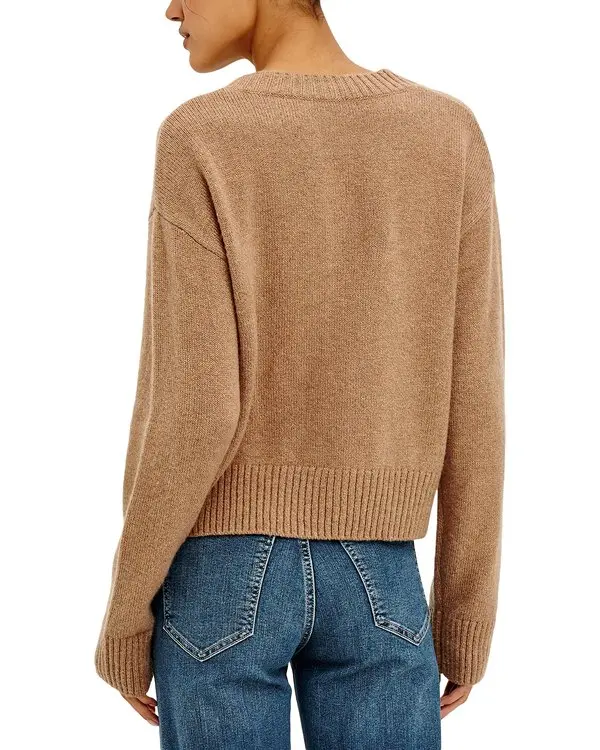 Rails Carre Cotton, Wool & Cashmere Cardigan Sweater