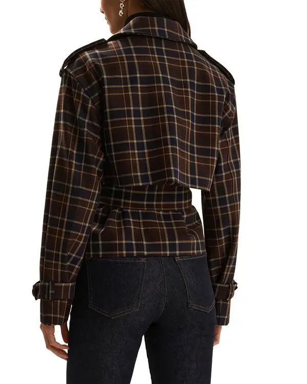 FAVORITE DAUGHTER The Cropped Charles Tie Waist Jacket