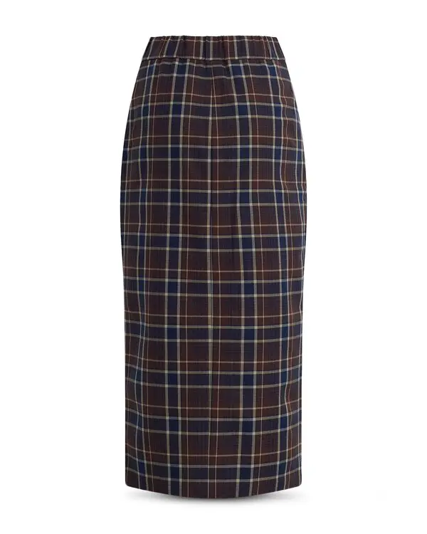 FAVORITE DAUGHTER The Meyer Plaid Pencil Skirt
