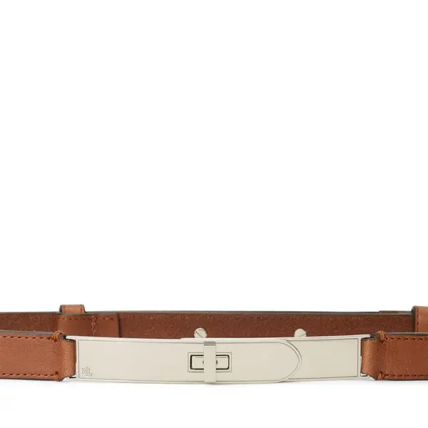 Ralph Lauren Turn-lock Leather Belt