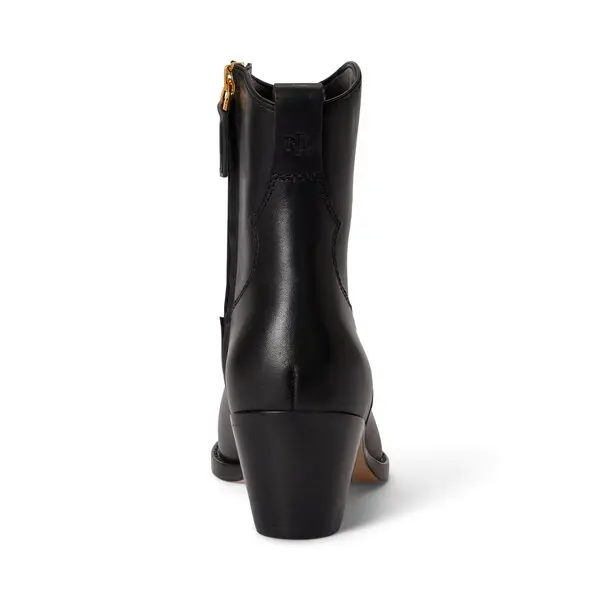 Ralph Lauren Harpher Calfskin Bootie