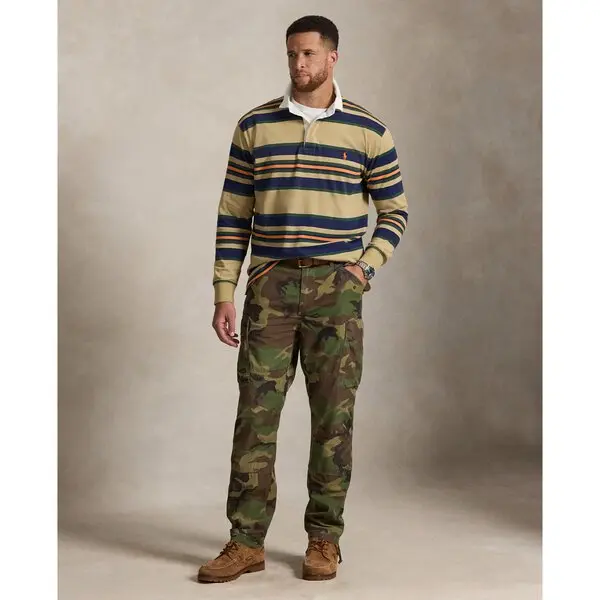 Ralph Lauren Striped Jersey Rugby Shirt