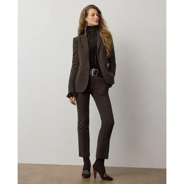 Ralph Lauren Parker Striped Herringbone Jacket