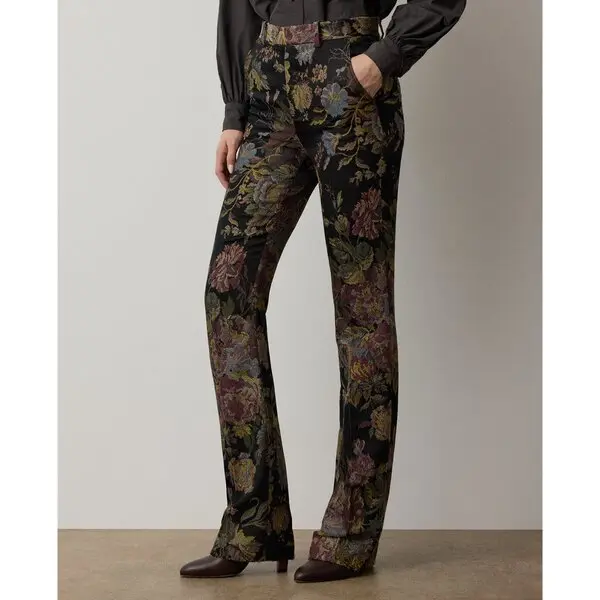 Ralph Lauren Wrigley Ii Floral Jacquard Pant