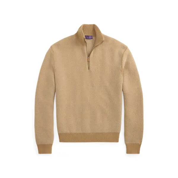 Ralph Lauren Birdseye-knit Cashmere Sweater