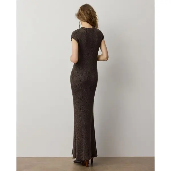 Ralph Lauren Windi Silk-blend Mouliné Day Dress